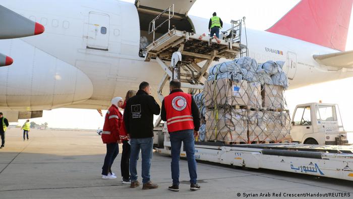 Llegan a Damasco dos aviones de ayuda humanitaria de la UE