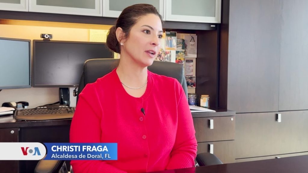 Christi Fraga, la primera hispana electa alcaldesa de Doral ...